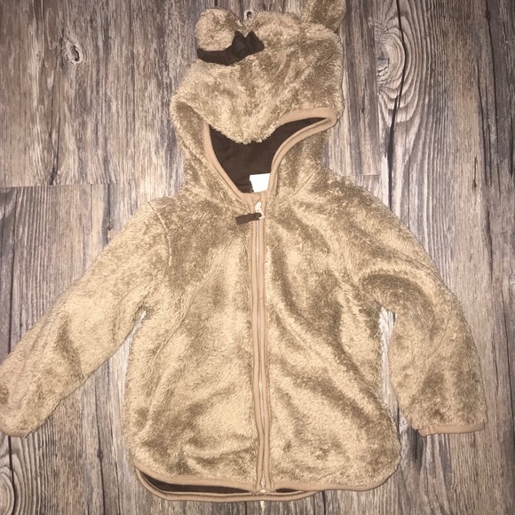 H&M | Jackets & Coats | Little Girl Teddy Bear Jacket | Poshmark
